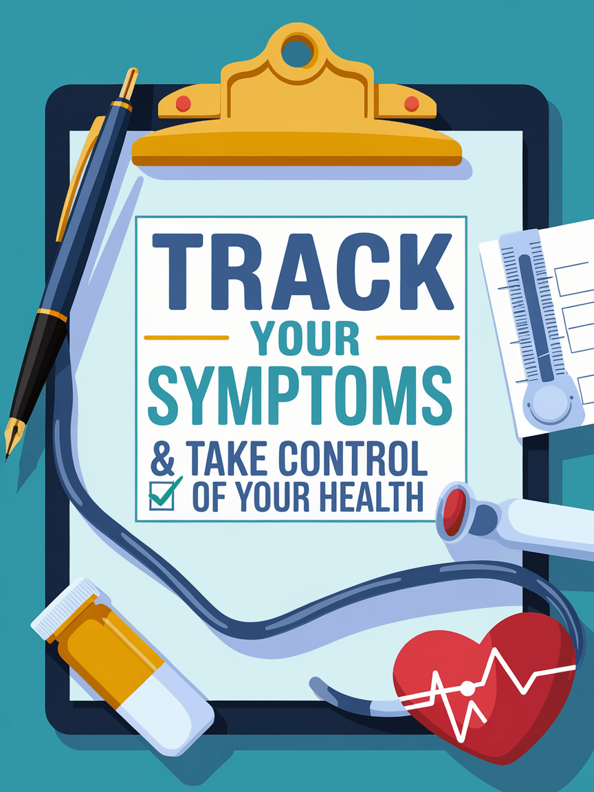 Your Ultimate Symptom Tracker - Pretty Cute Press