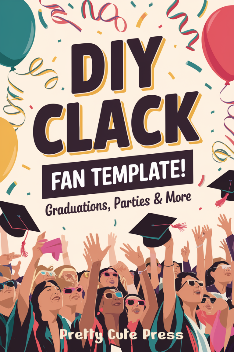 Design Your Own Clack Fan: Editable Canva Template Guide