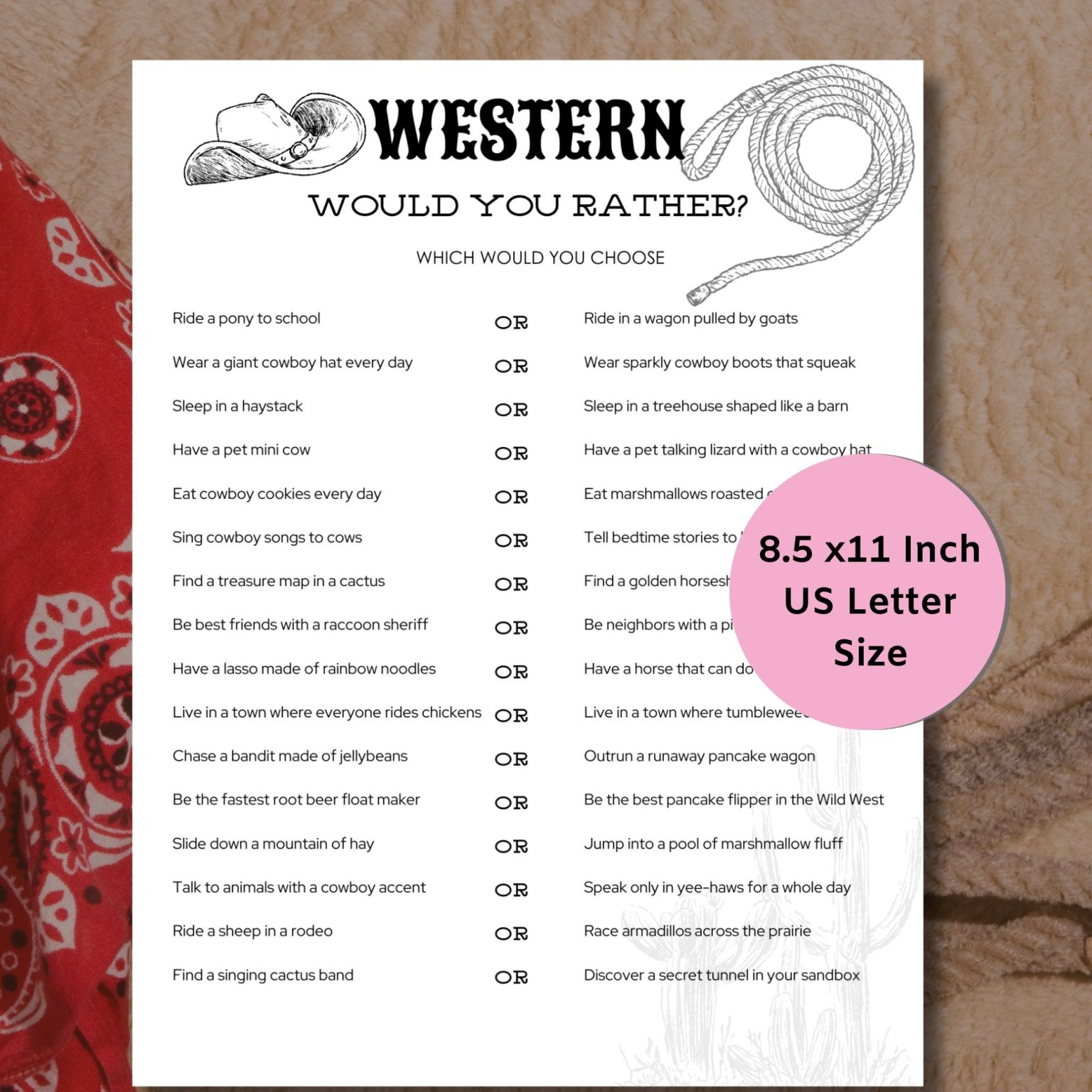 How to Design Would You Rather Party Games in Minutes With Canva Bulk ...